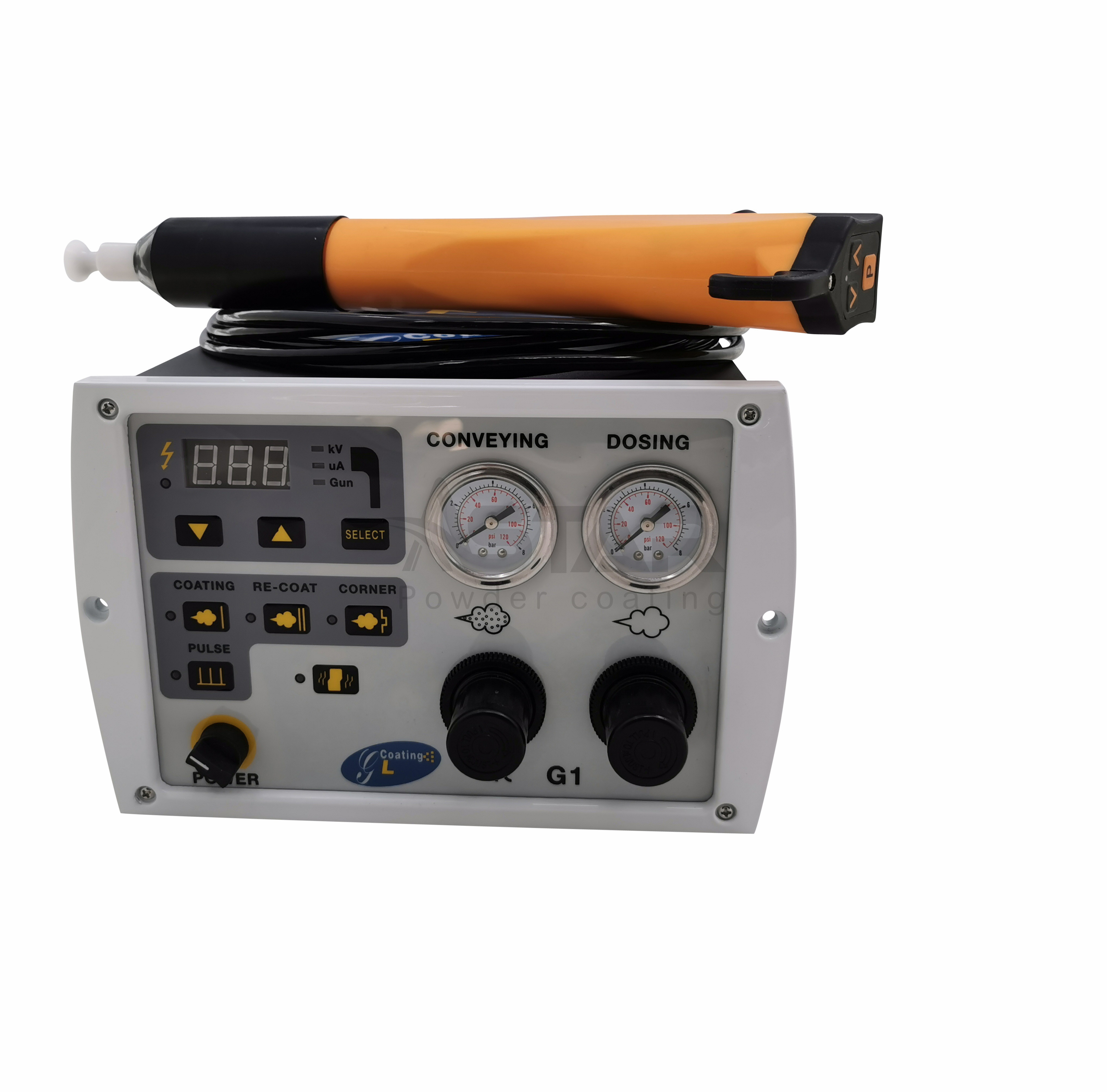 Máy sơn tĩnh điện bằng tay thông minh, Hệ thống sơn tĩnh điện KCI K1